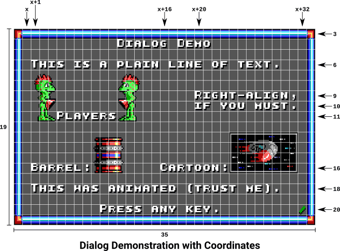 Dialog Functions | Cosmodoc